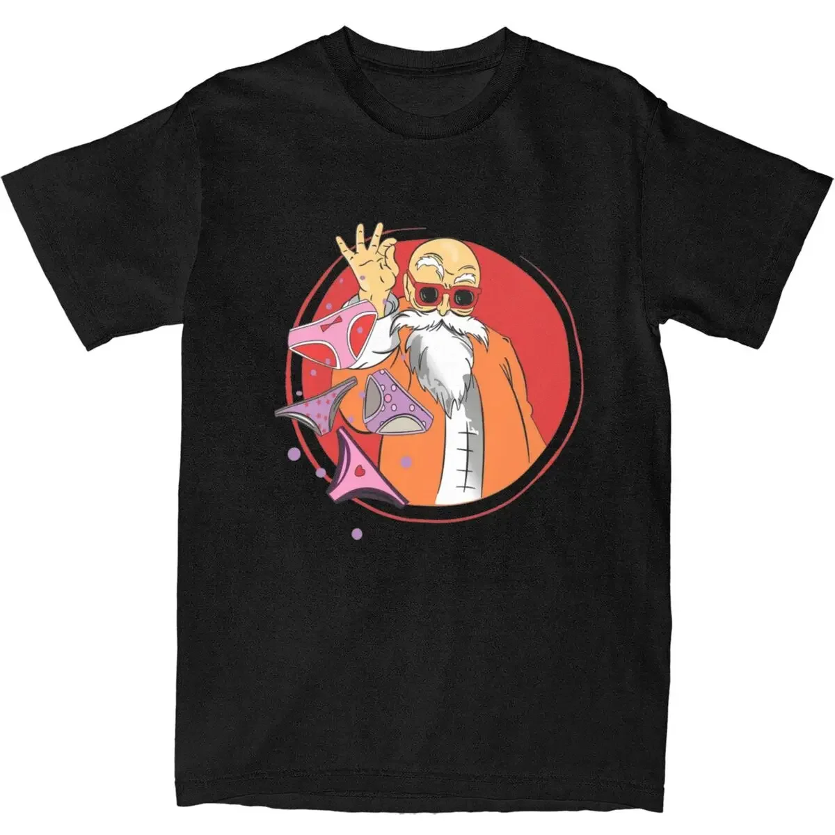 Master-Roshi-Cotton-T-Shirt-para-Homens-e-Mulheres-Roupas-Cl-ssicas ...