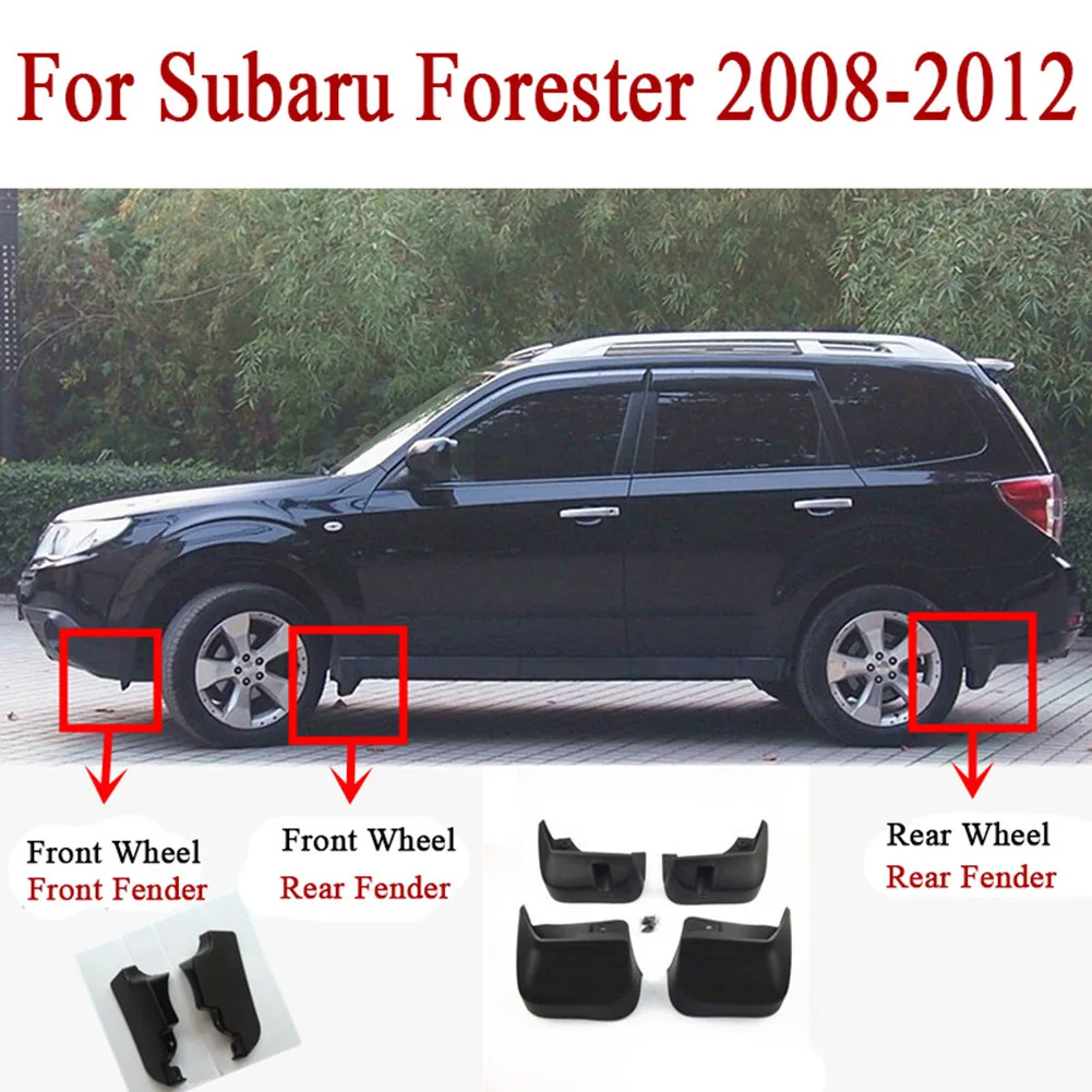 Car Mudguard Splash Guard Fender Mudflap Mud Flaps For Subaru Forester 2009 2012 2013 2014 2015 2016 2017 2018 Mudguards AliExpress