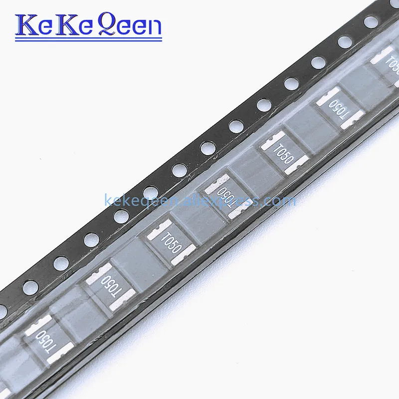 100PCS TLC-MSMD050 PTC FUSE 1812 0.5A 500MA 60V SMT SMD PPTC 1812L050 ...