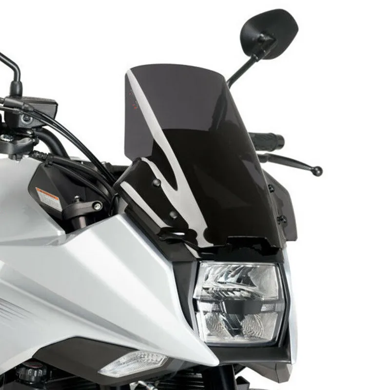 Windshield Windscreen Airflow Wind Deflector Viser Visor Glass For ...