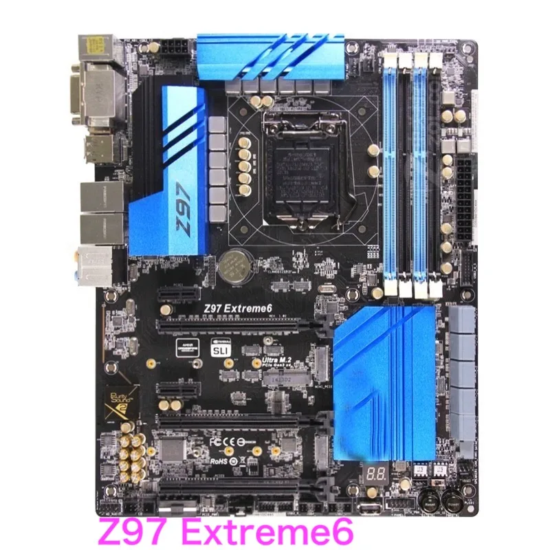 Asrock Z97 Extreme6 Motherboard 32GB LGA 1150 DDR3 ATX Mainboard ...