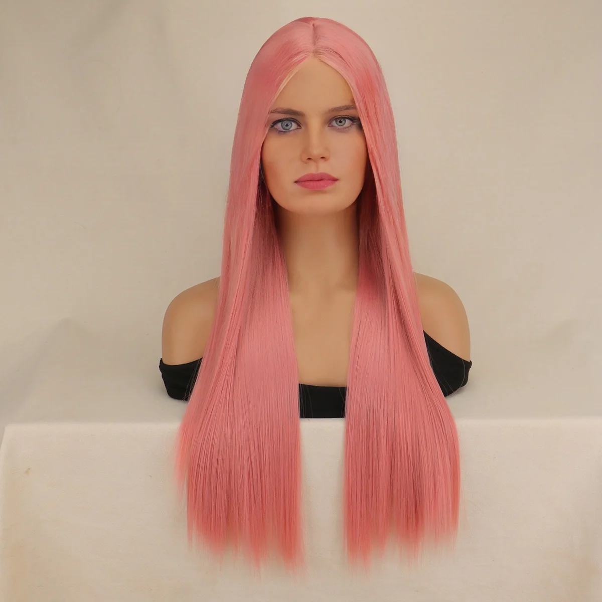 Pelucas-de-Cosplay-largas-y-rectas-para-mujer-cabello-sint-tico-de ...