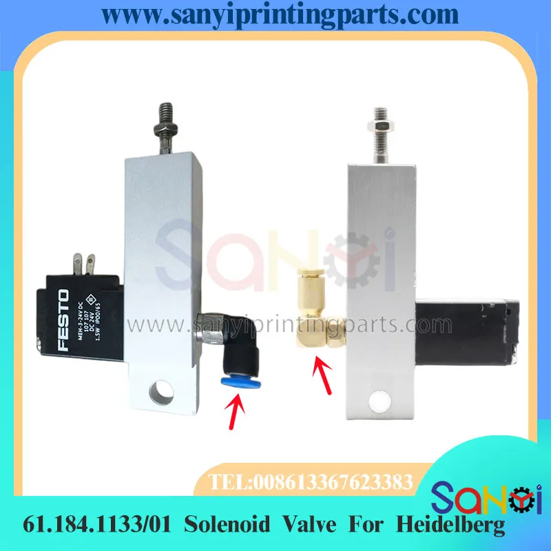 61-184-1133-01-Cylinder-With-Ink-Solenoid-Valve-For-Heidelberg-PM52 ...