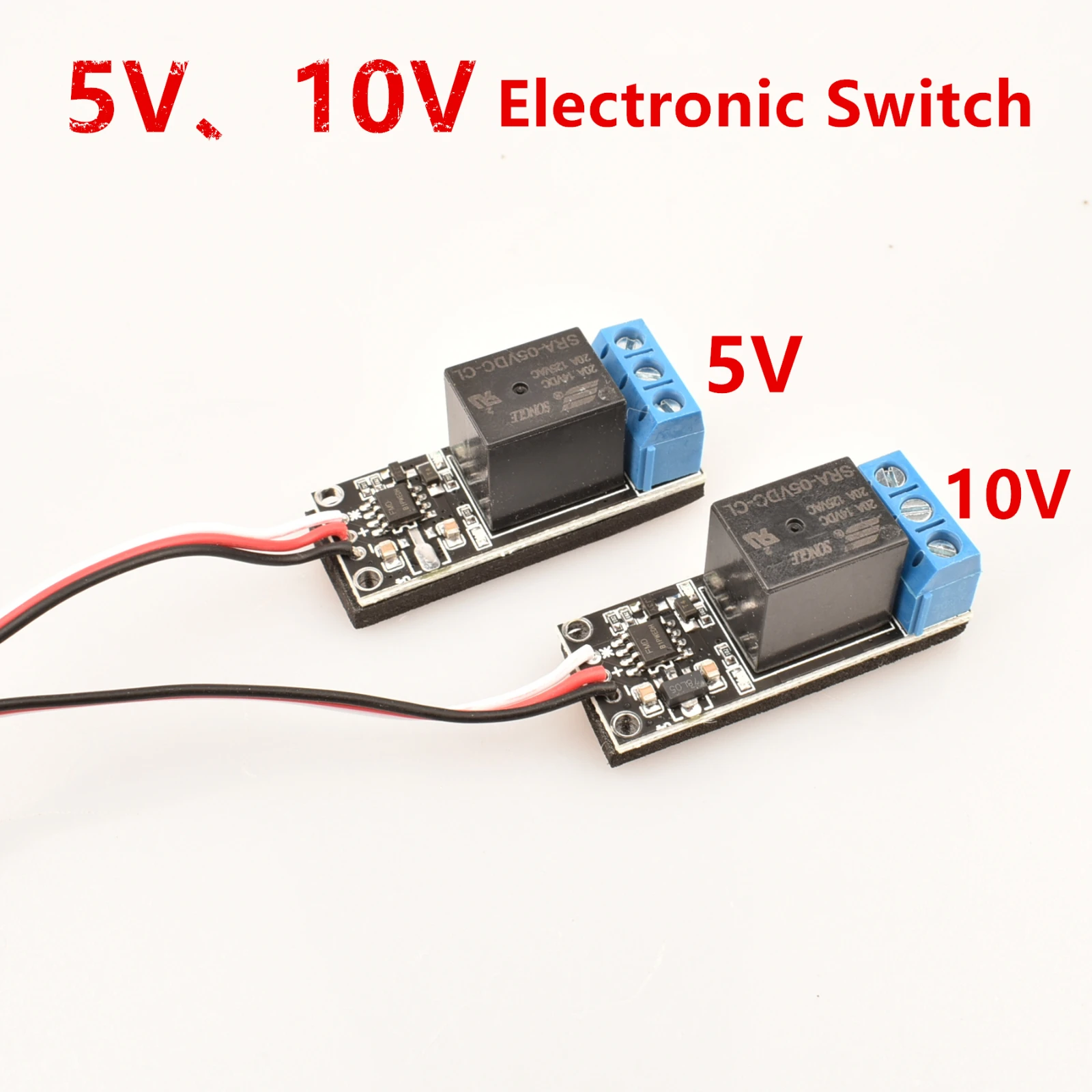 One Channel 5V /10V 10A/20A Electronic Relay Switch High Voltage PWM ...