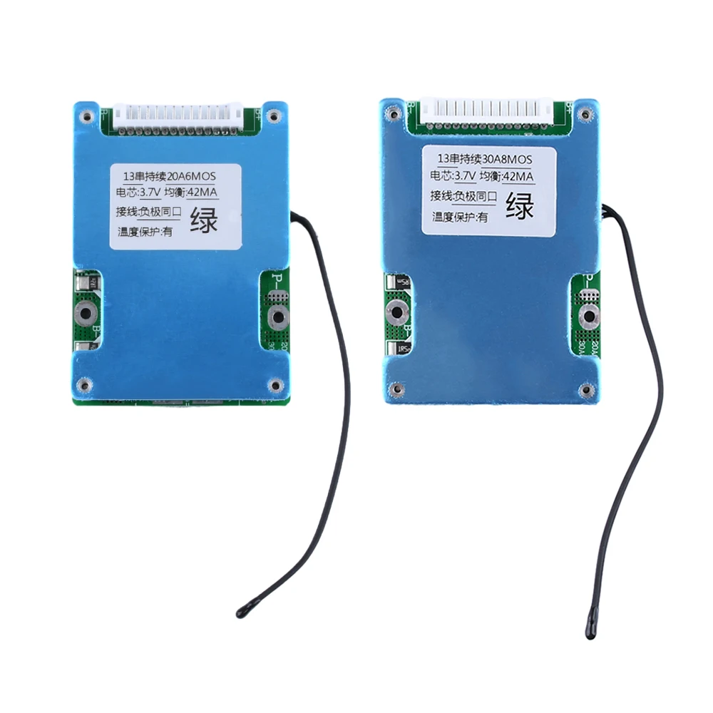 13S-48V-20A30A-Same-Port-Battery-Protection-Plate-Lithium-Battery ...