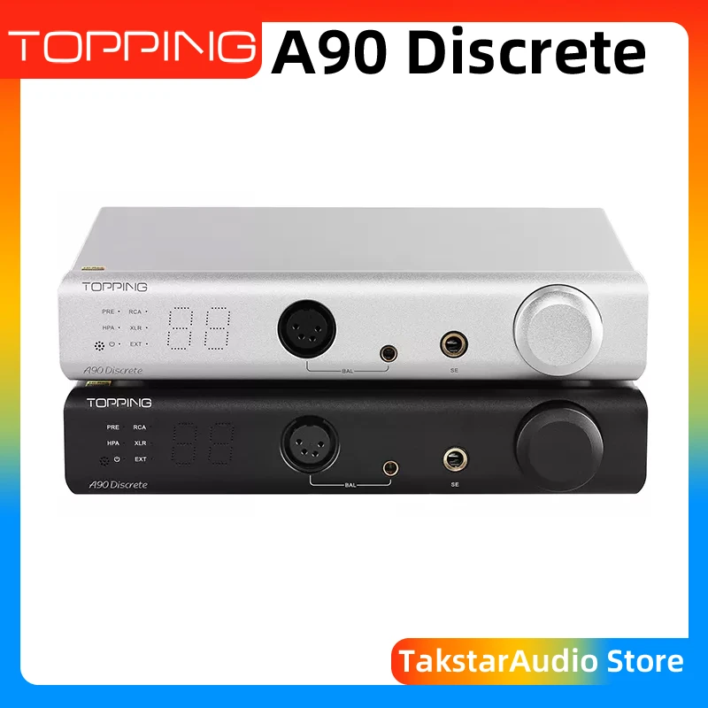 TOPPING A90 Discrete Fully Discrete Balanced Headphone Amplifier / Pre ...