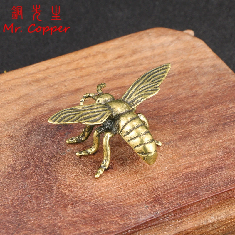 Brass Insect Honeybee Figurines | Brass Pet Beetle Crafts | Brass Bee ...