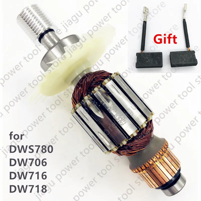 220-240V Armature Anchor Rotor N093107 For Dewalt DWS780 DW706 DW716 ...