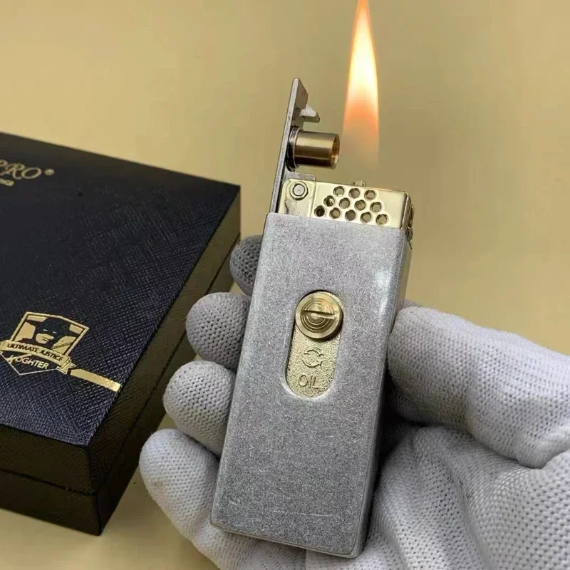 Rare Upward Slide Fuel Lighter Automatic Ignition Gasoline Smoking ...