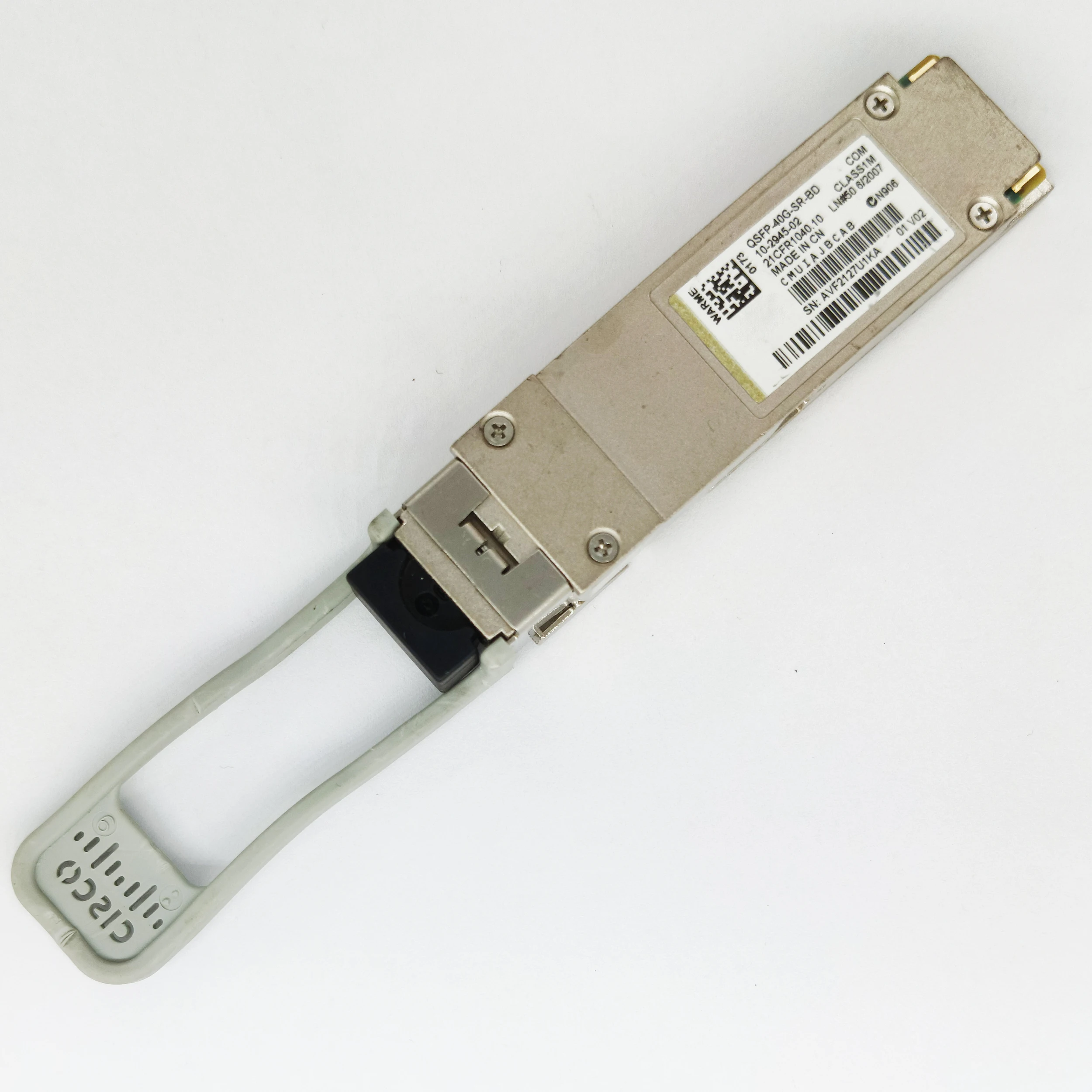 Genuine-For-Cisco-QSFP-40G-SR-BD-COM-10-2945-02-CMUIAJBCAB-21CFR1040-10 ...