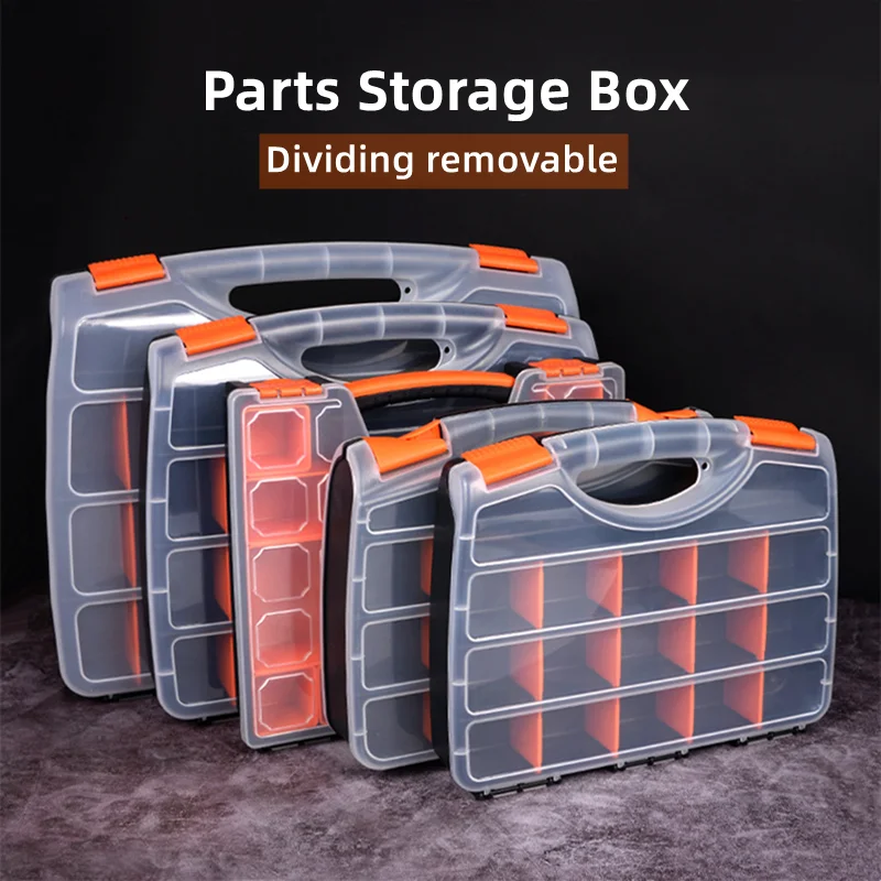 Multi-Slots-Portable-Piece-Tool-Storage-Box-Toolbox-Container-Parts ...
