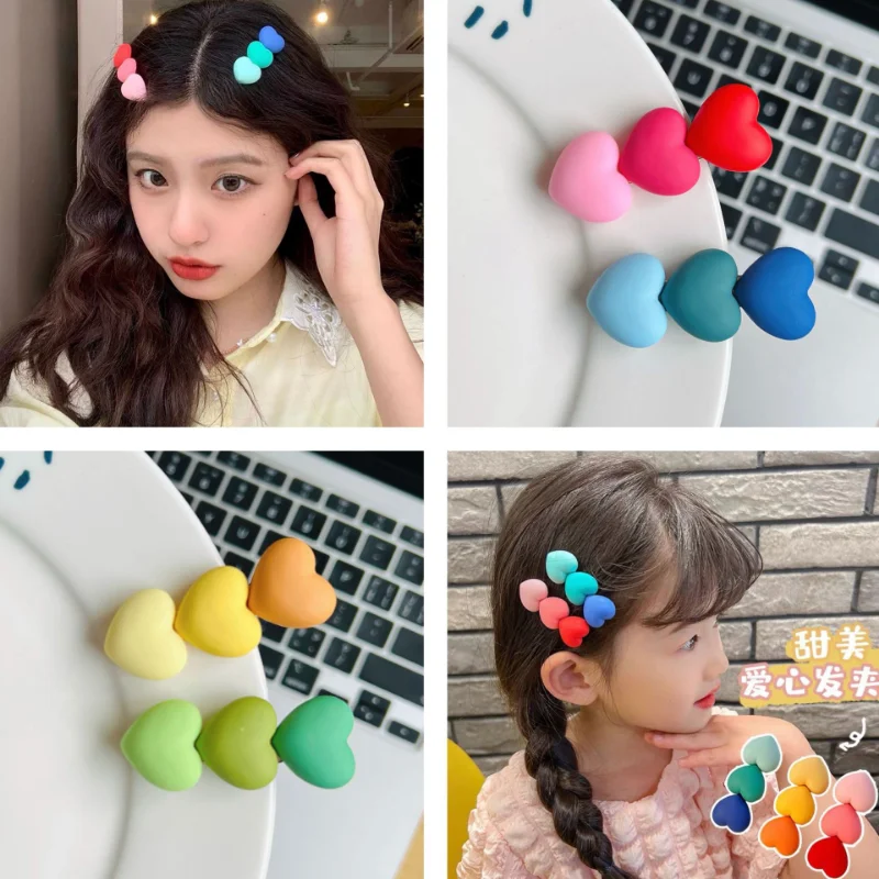 Korean-Version-Love-Small-Hairpin-Children-and-Girls-Side-Hairpin-Clip ...