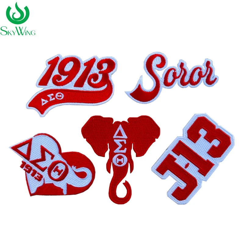 Wholesale Bulk All Red and White Delta Sigma Theta Sorority Set ...