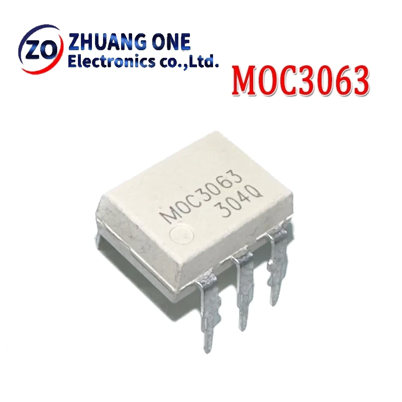 10PCS-MOC3010-MOC3020-MOC3021-MOC3023-MOC3041-MOC3043-MOC3052-MOC3061 ...
