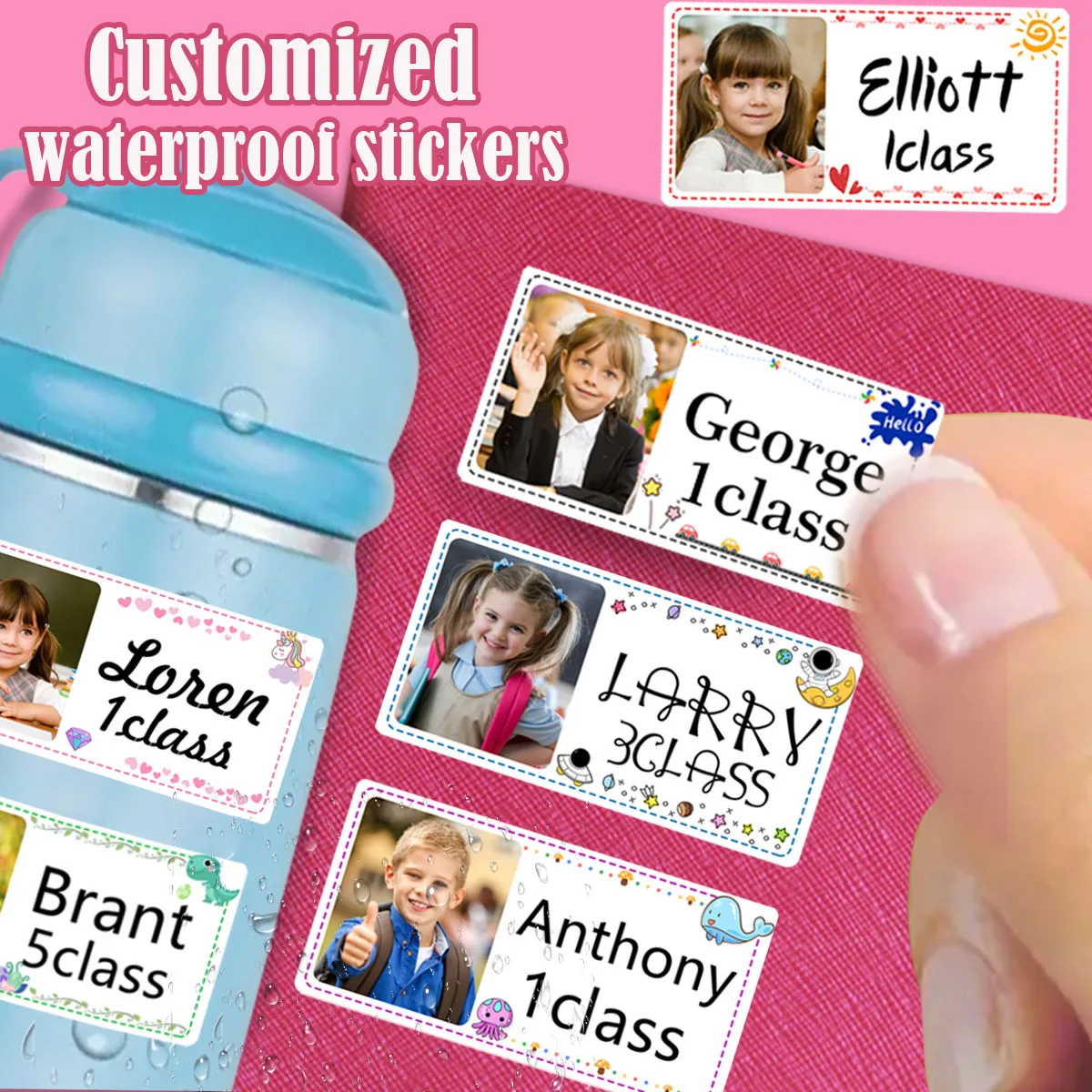 Personalized-Label-Stickers-Custom-Name-Stickers-for-Water-Bottles-Cups ...