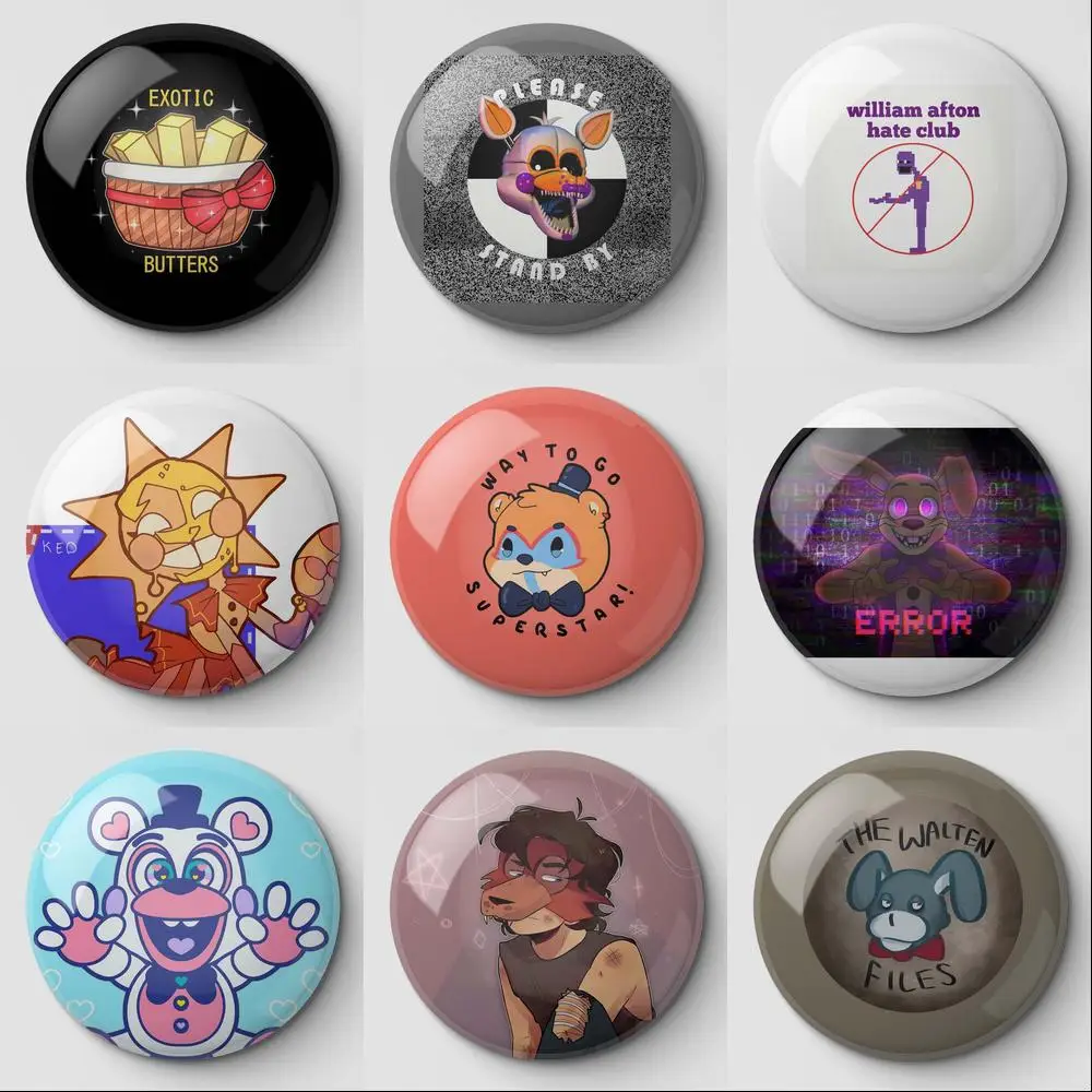 Fnaf-Exotic-Butters-Lolbit-William-Afton-Hate-Club-Sun-Button-Soft ...