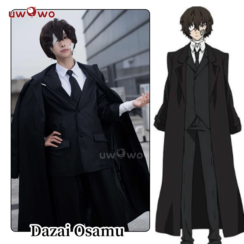 UWOWO-Dazai-Cosplay-Costume-Nakahara-Bungou-Stray-Dogs-Dazai-Osamu-Long ...