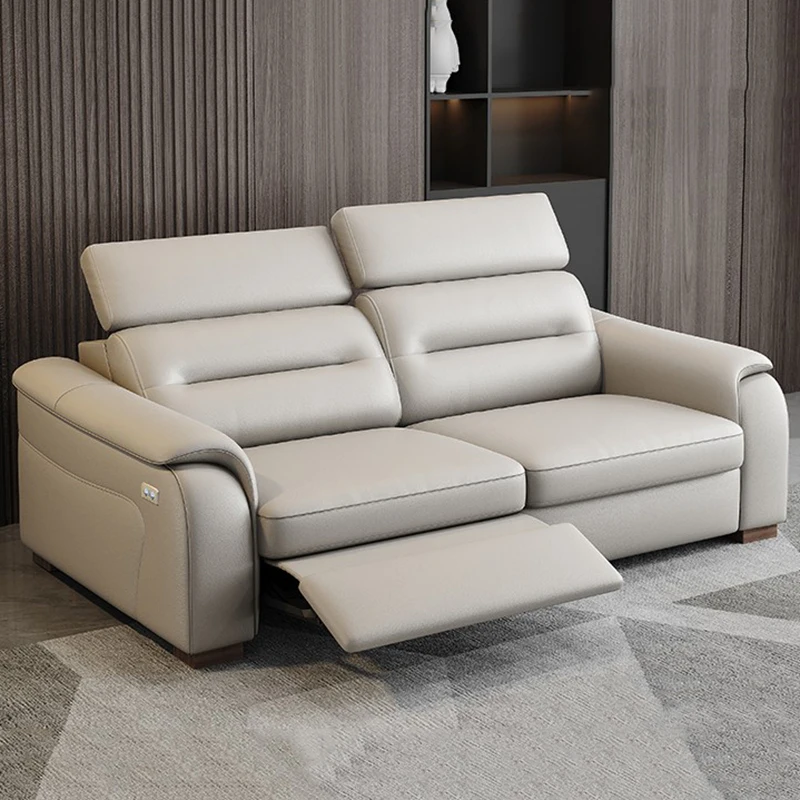 Sof-cama-de-lujo-de-cuero-mueble-cuadrado-plegable-Europeo-moderno-sala ...