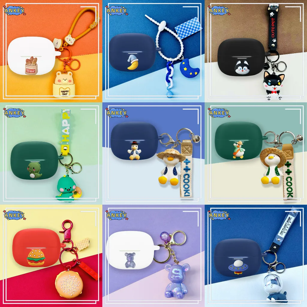 for Redmi Buds 6 Pro , Buds 5 Pro , Buds 4 Pro Case Silicone Duck Dog ...