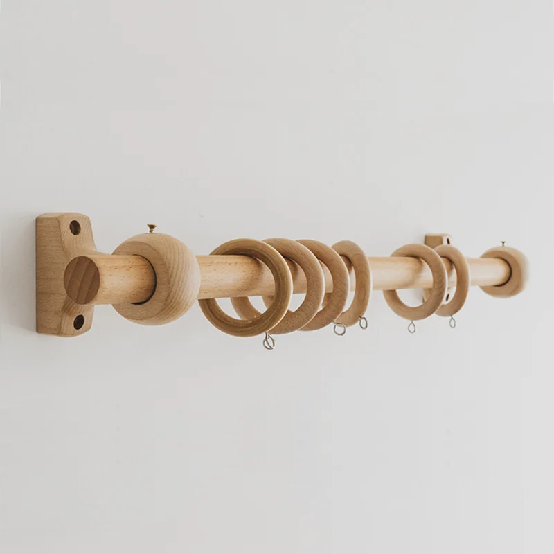Curtain Holders Wood