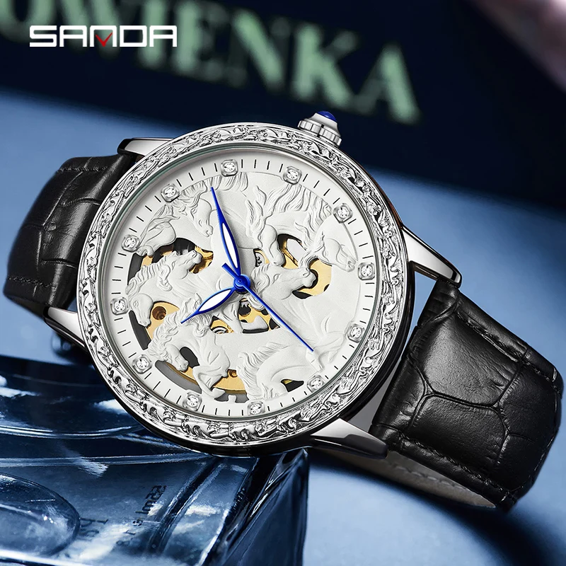 SANDA-Brand-Men-s-Watches-Skeleton-Automatic-Mechanical-Wristwatch ...