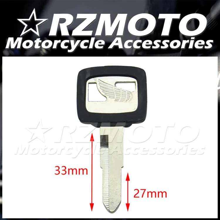 Uncut Blank Motorcycle ignition Key For HONDA DIO 56 57 Z4 125 SCR100 ...