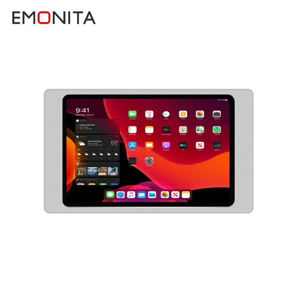 Tablet-Wall-Mount-Stand-For-Apple-iPad-Pro-12-9-Inch-Full-Screen-90 ...