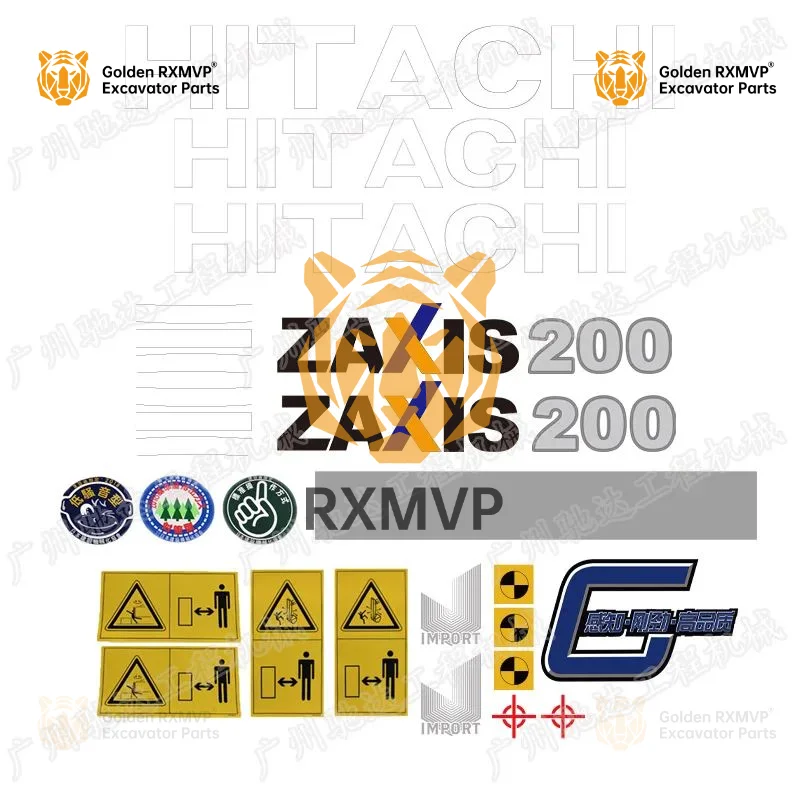 Hitachi-Imported-Excavator-Zax200-220-240-250-330-350-450-470-3-3g ...