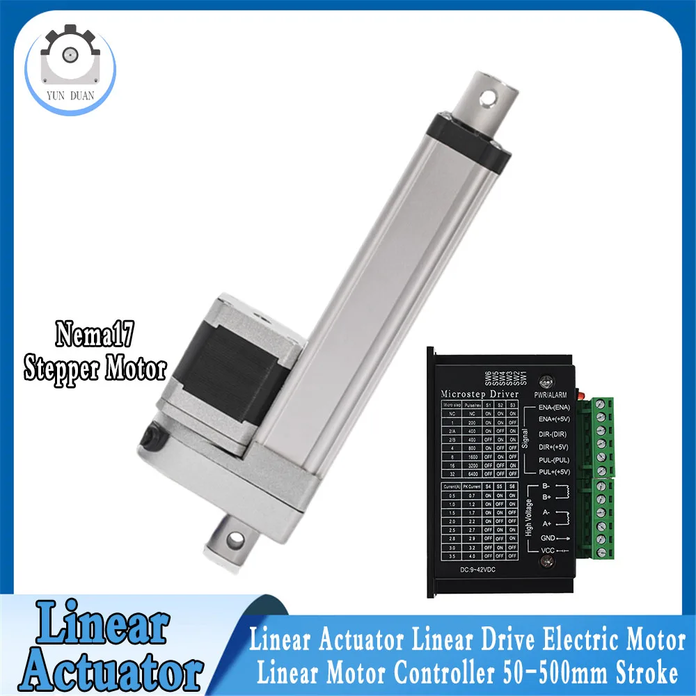 High-Precision-Linear-Actuator-Electric-Linear-Nema17-Stepper-Motor ...