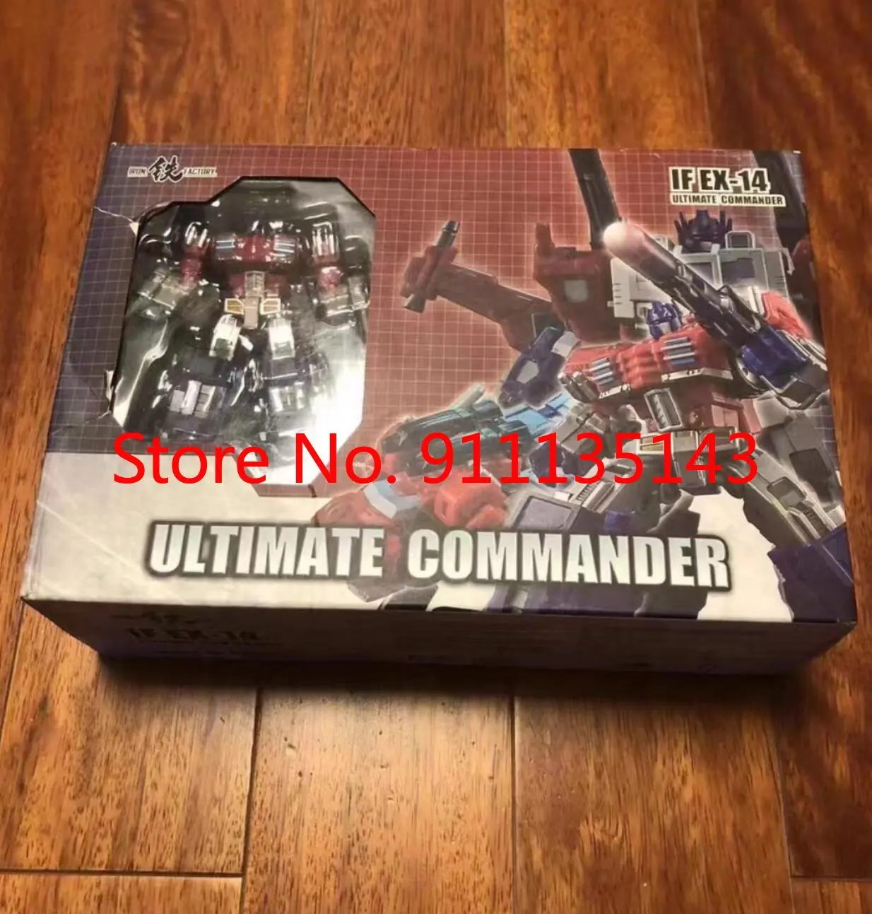 IronFactory EX 14 Ultimate y Alleria 3rd Party Transformers Toys ...
