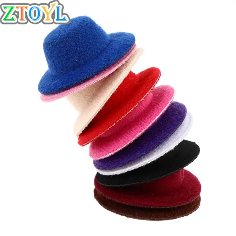 5pcs 1:12 Dollhouse Miniature Hat Mini Cute Dolls Hat Dolls Accessories ...