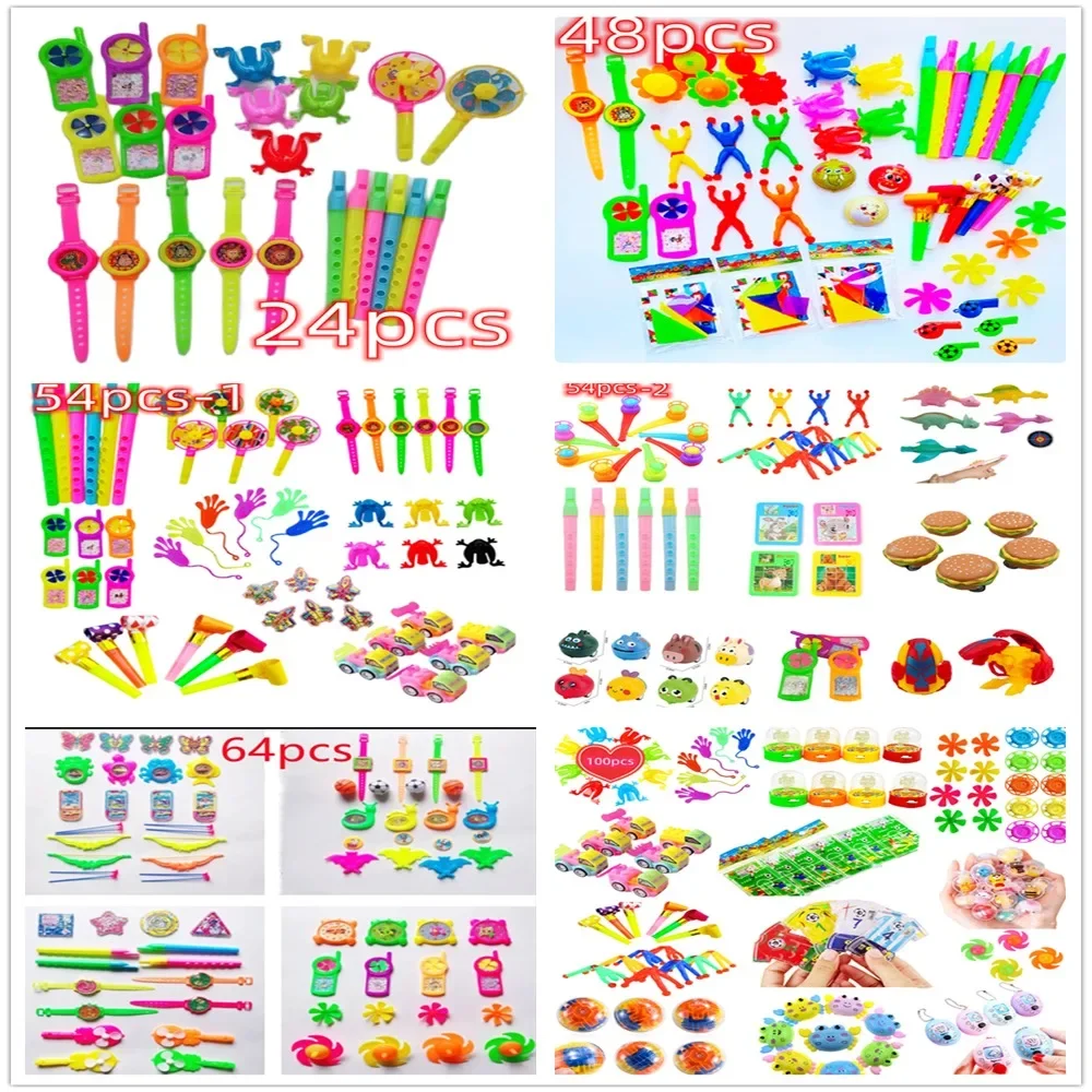3-100-Pcs-Fun-Party-Favor-Set-Toys-for-Kids-Birthday-Party-Wedding ...