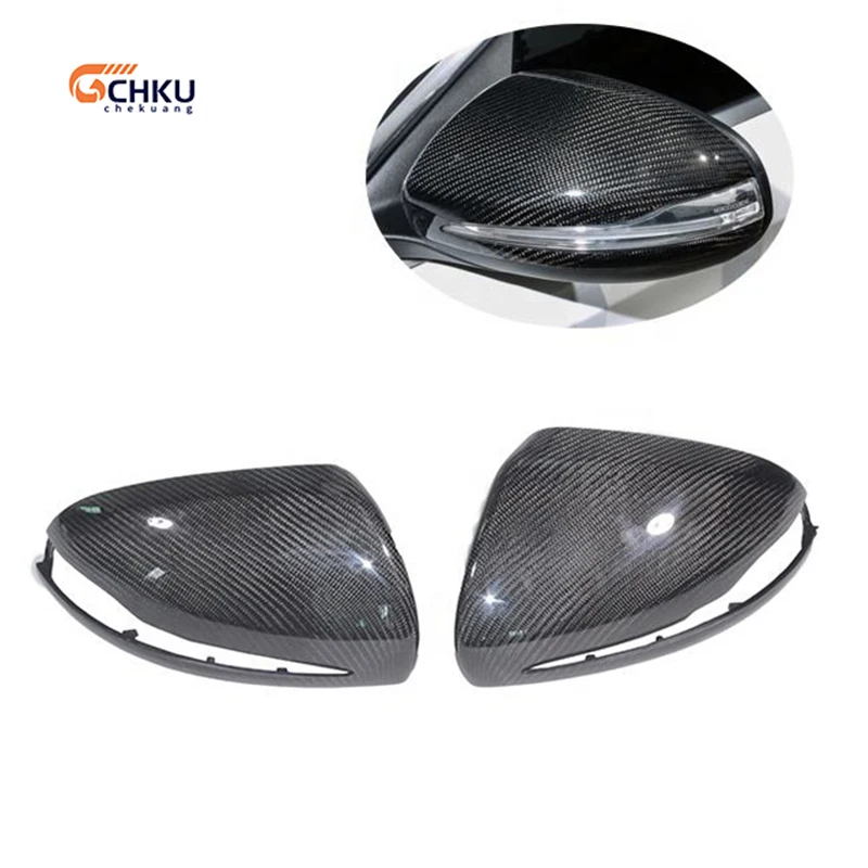 For 2014 2018 Mercedes Benz W205 reversing mirror housing C63 AMG real ...