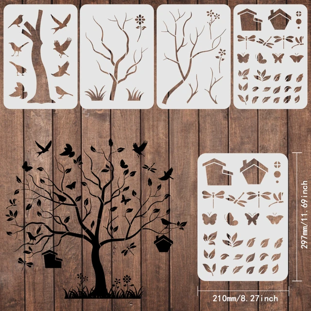 Tree Stencil Patterns