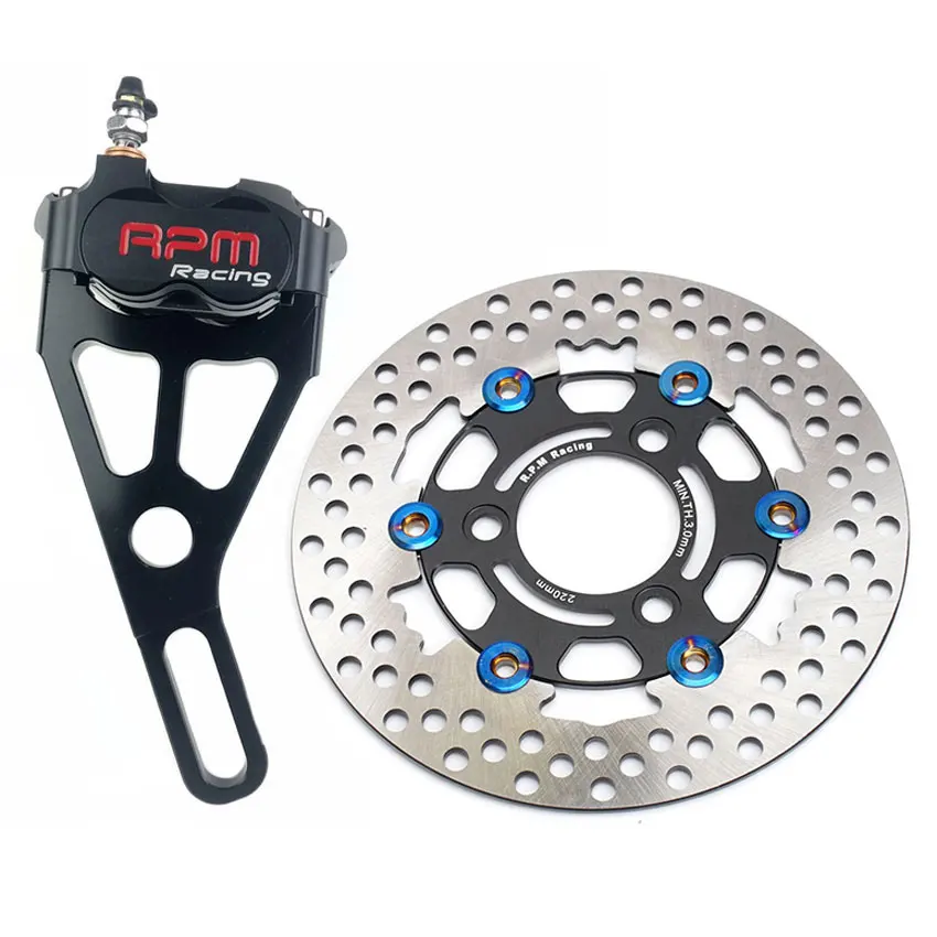 RPM-Rear-Wheel-Brake-Caliper-Adapter-Bracket-Disc-For-Motorcycle ...