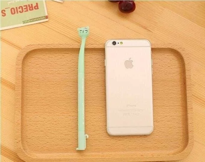 STYLO,B-Black--stylo Gel chat coréen mignon Kawaii pour fille, 1 pièce ...