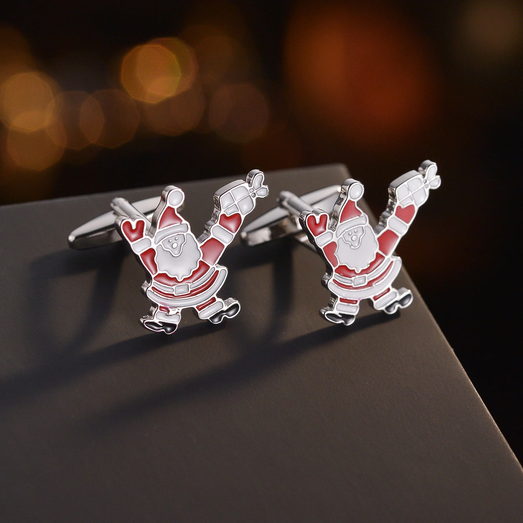 Fashion-Santa-Claus-Cufflink-Men-Luxury-High-Quality-Cufflinks-Gifts ...
