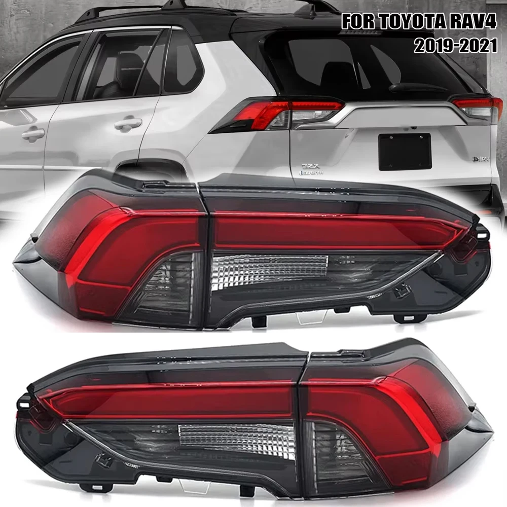 Left/Right Side Tail Lamp For TOYOTA RAV4 2019 2020 2021 Rear Tail ...