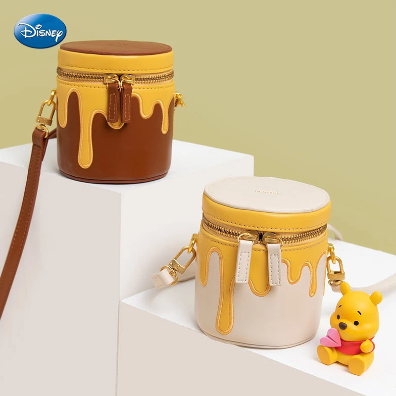 Disney Winnie The Pooh Women Handbag Cartoon Cute Honey Jar Shoulder ...