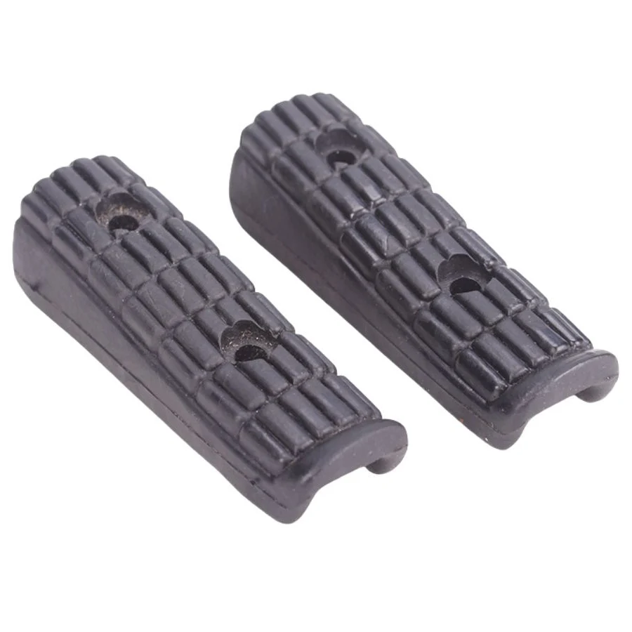 1 Pair Rubber Motorcycle Front Foot Step Pegs Cover Motorbike Foot Rest ...