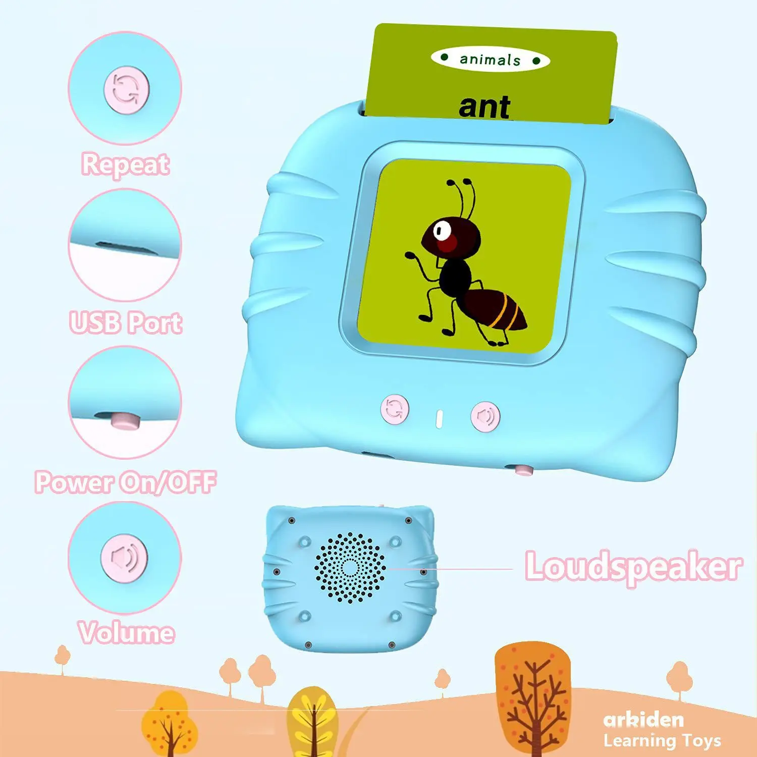 Kids Audio Flash Cards Book at Rs 300.00 | Talking Flash Toy, फ्लैश ...