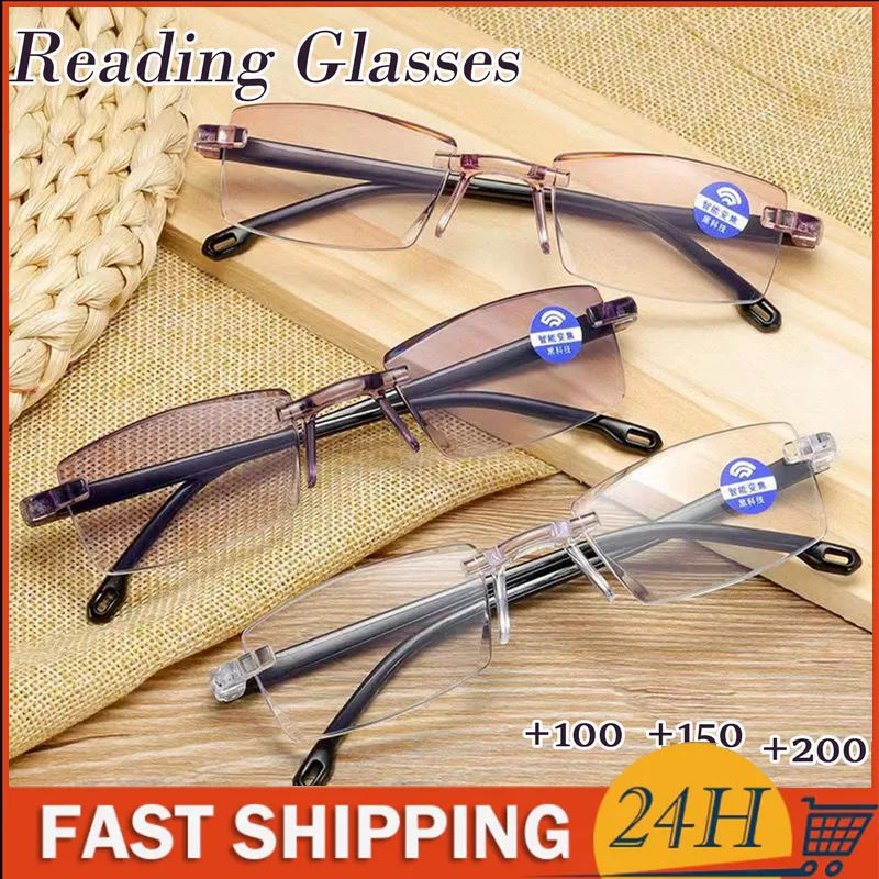 Fashion Business Presbyopia Glasses Women Men Classic Computer Reading ...