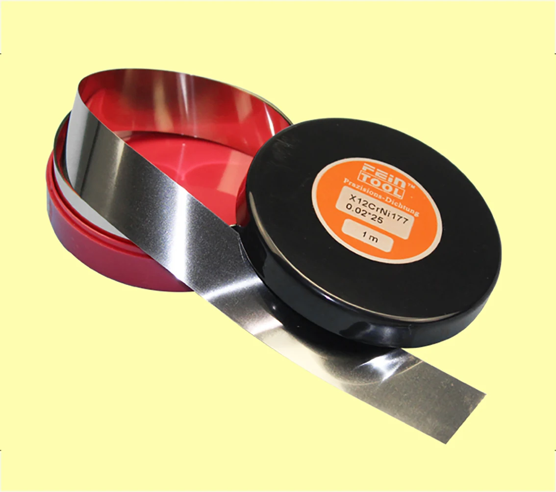 1Pcs 25mm Width Stainless Steel Sheet Gap Gasket Plate Shim Plate Foil ...