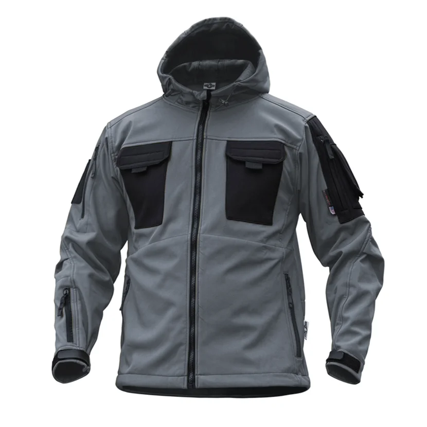 Men's Camping Climbing Hiking Softshell Windbreak Jackets Parkas ...