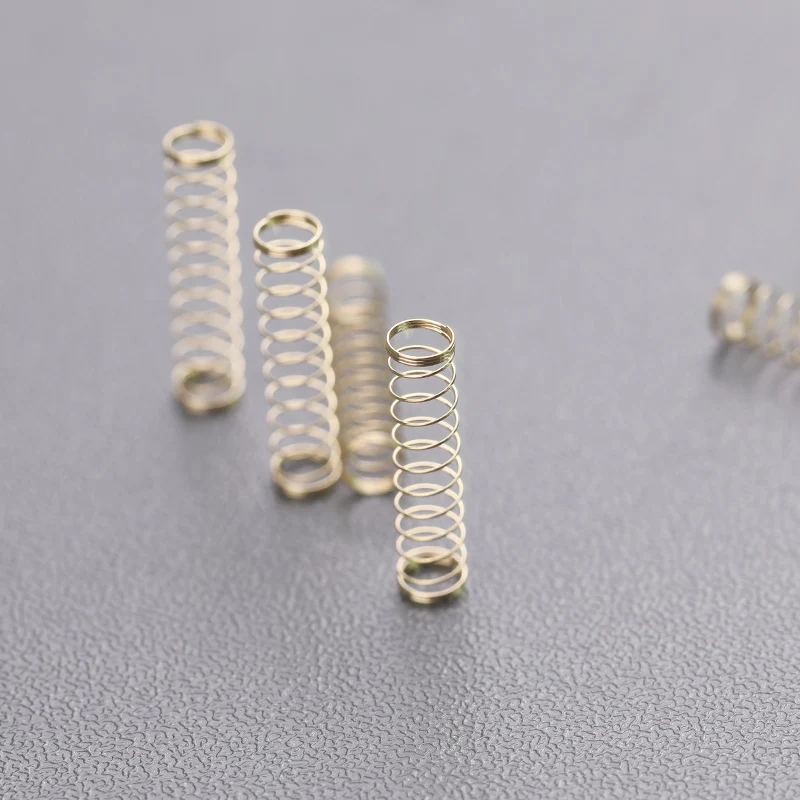 110-Pcs-Mechanical-Keyboard-Switch-Spring-18mm-Gold-Plated-Springs-For ...