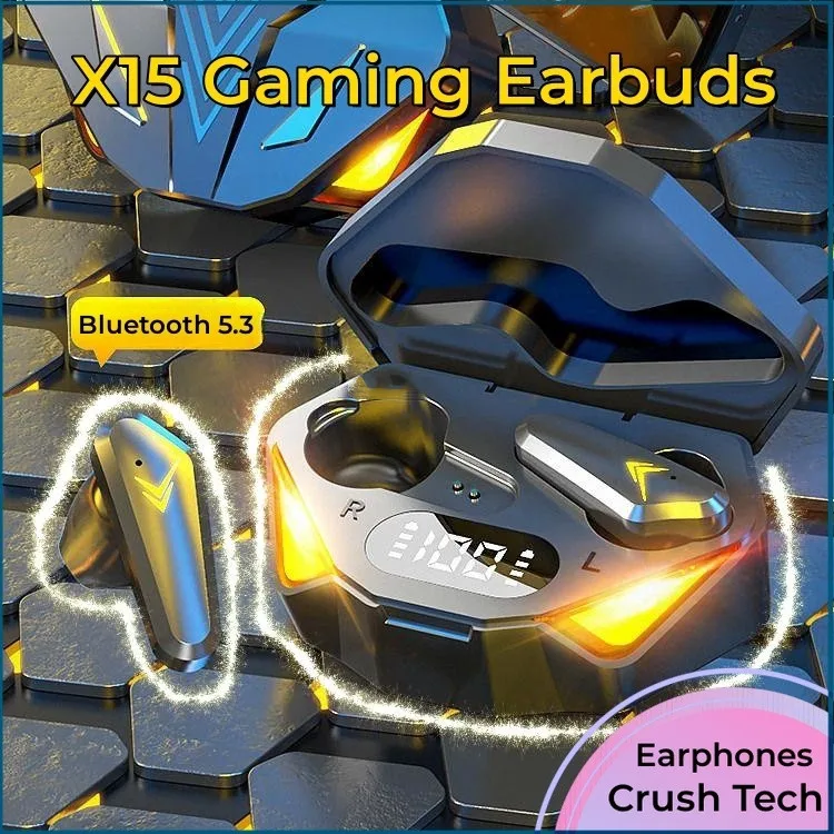 X15-TWS-Wireless-Earphone-5-3-bluetooth-Headphone-65ms-Low-Latency ...