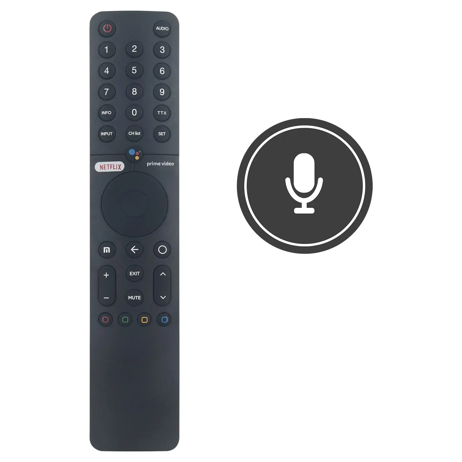 Mando-a-distancia-por-voz-para-Xiaomi-Mi-TV-Control-remoto-por ...