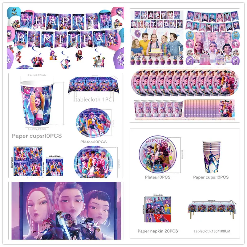 KPop Huntrix Cake Topper: The Ultimate Birthday Decor for K-Pop Fans ...