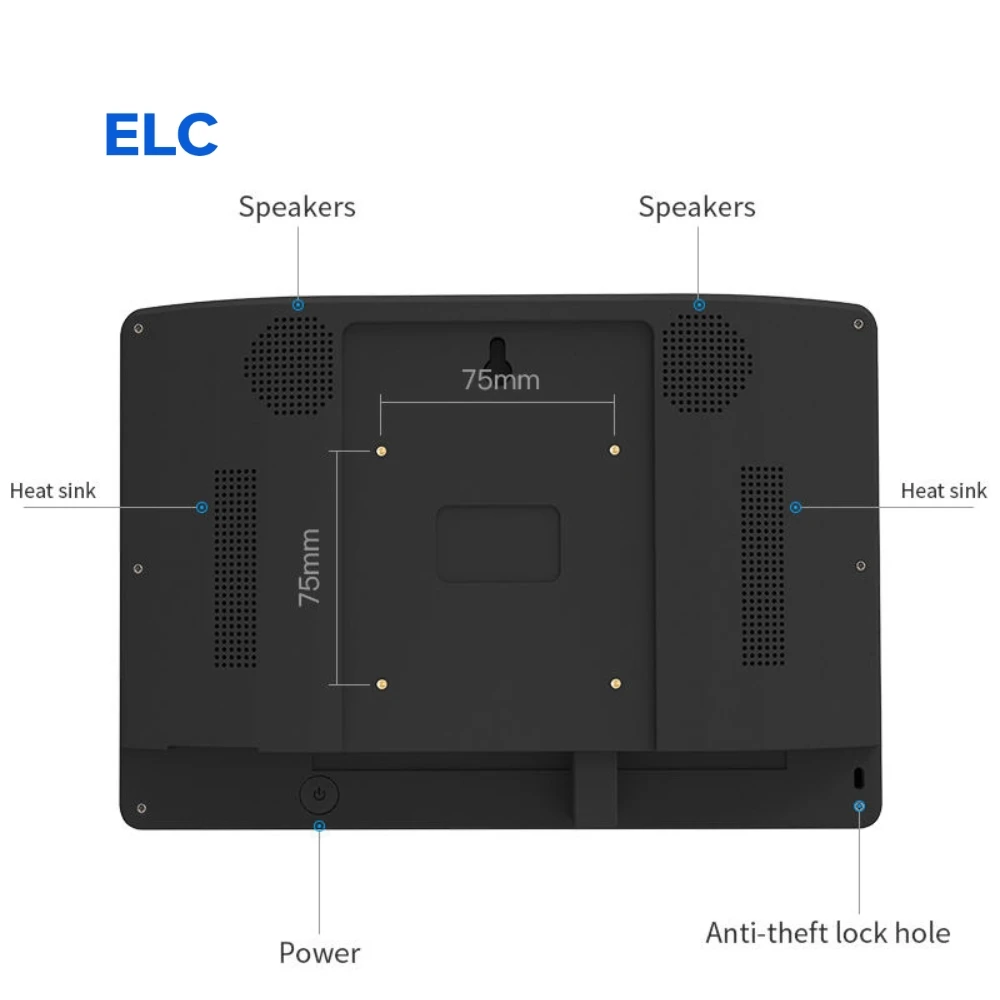 Smart Home POE Tablet PC Wall Mount Controller with 10 Inch Android 10 ...
