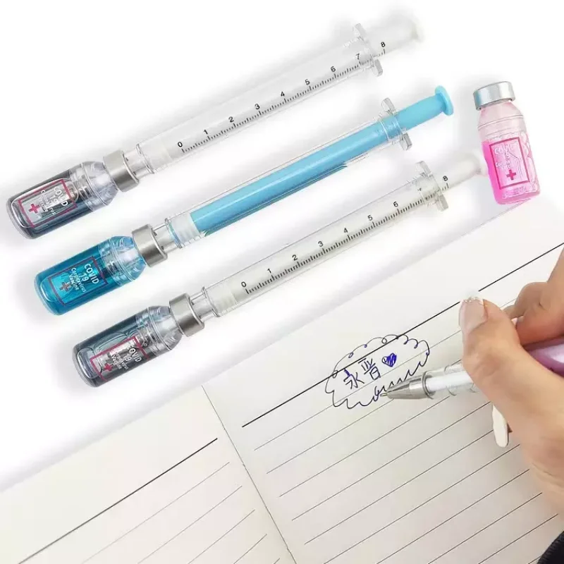 Creative-Novelty-Syringe-Peculiar-Shape-Cute-Stationery-0-5-mm-School ...